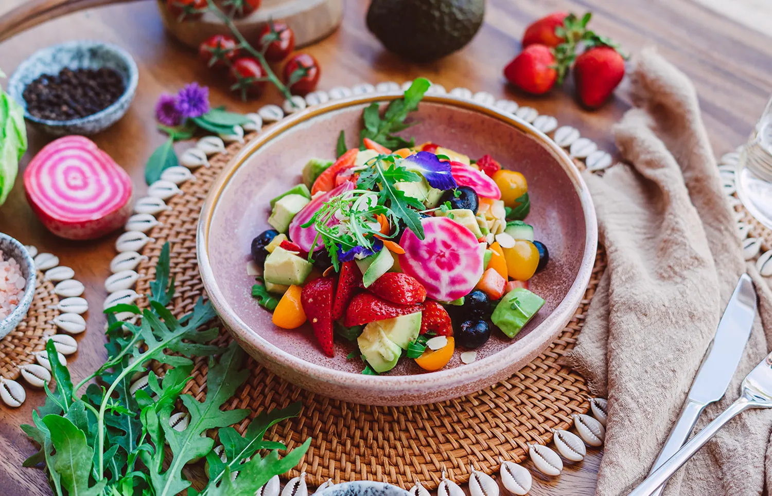 SALADS - Explore Inner Peace at Our Sunrise Tropical Resort