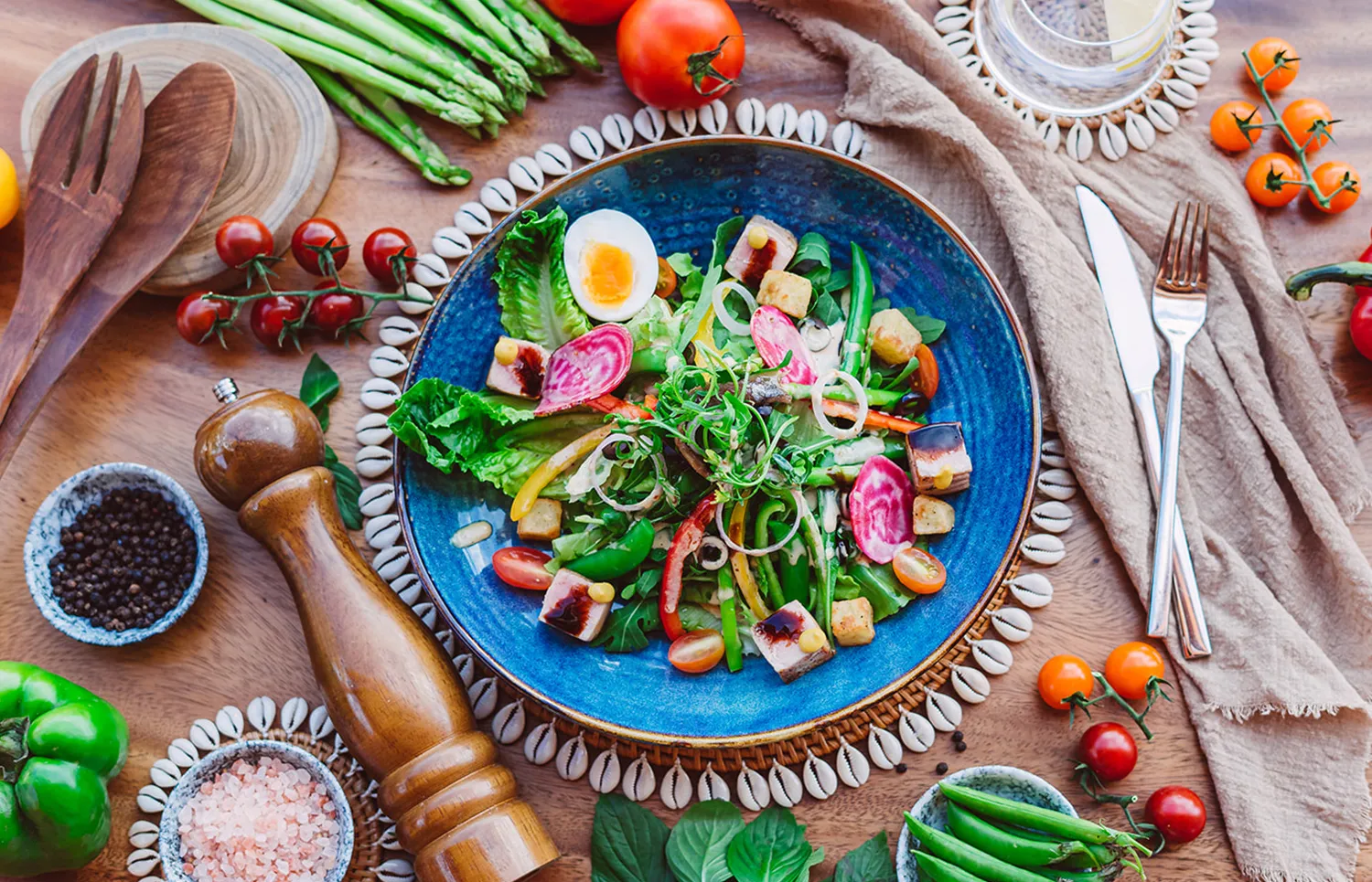 SALADS - Explore Inner Peace at Our Sunrise Tropical Resort