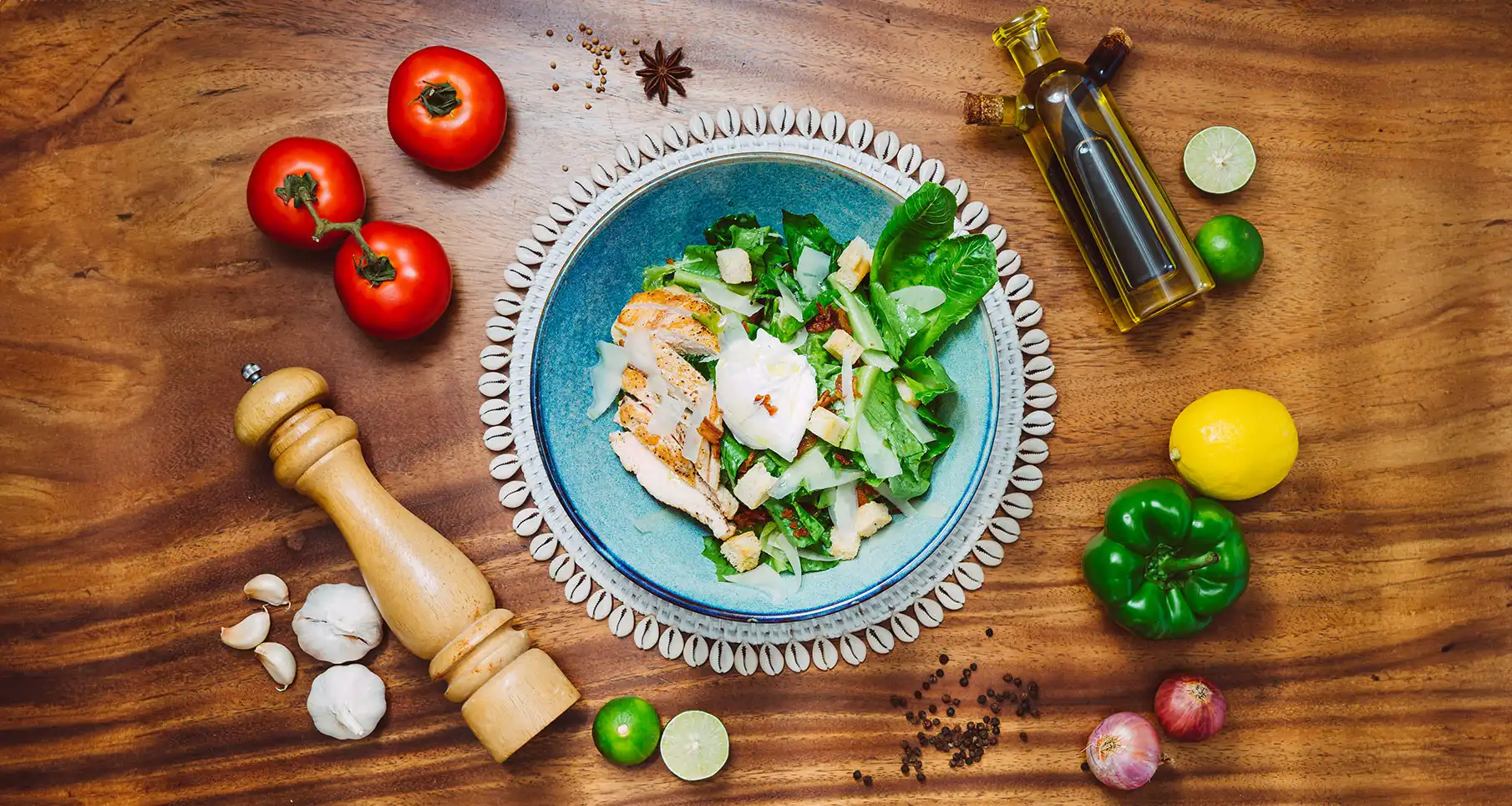 SALADS - Explore Inner Peace at Our Sunrise Tropical Resort